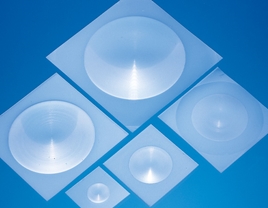 Lentilles de Fresnel ⇒ pour la lumière visible et infrarouge